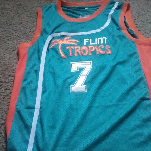 Shirts | Flint Tropics Number 7 Coffeeblack Mens Jersey | Poshmark